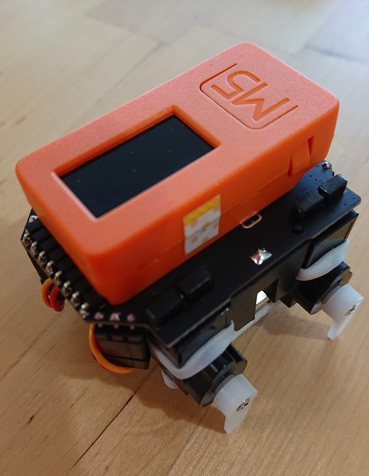 M5StickC+PuppyCでラジコンおもちゃ『パピーちゃん』を作る - カワリモノ息子とその母の技術メモ的な〜