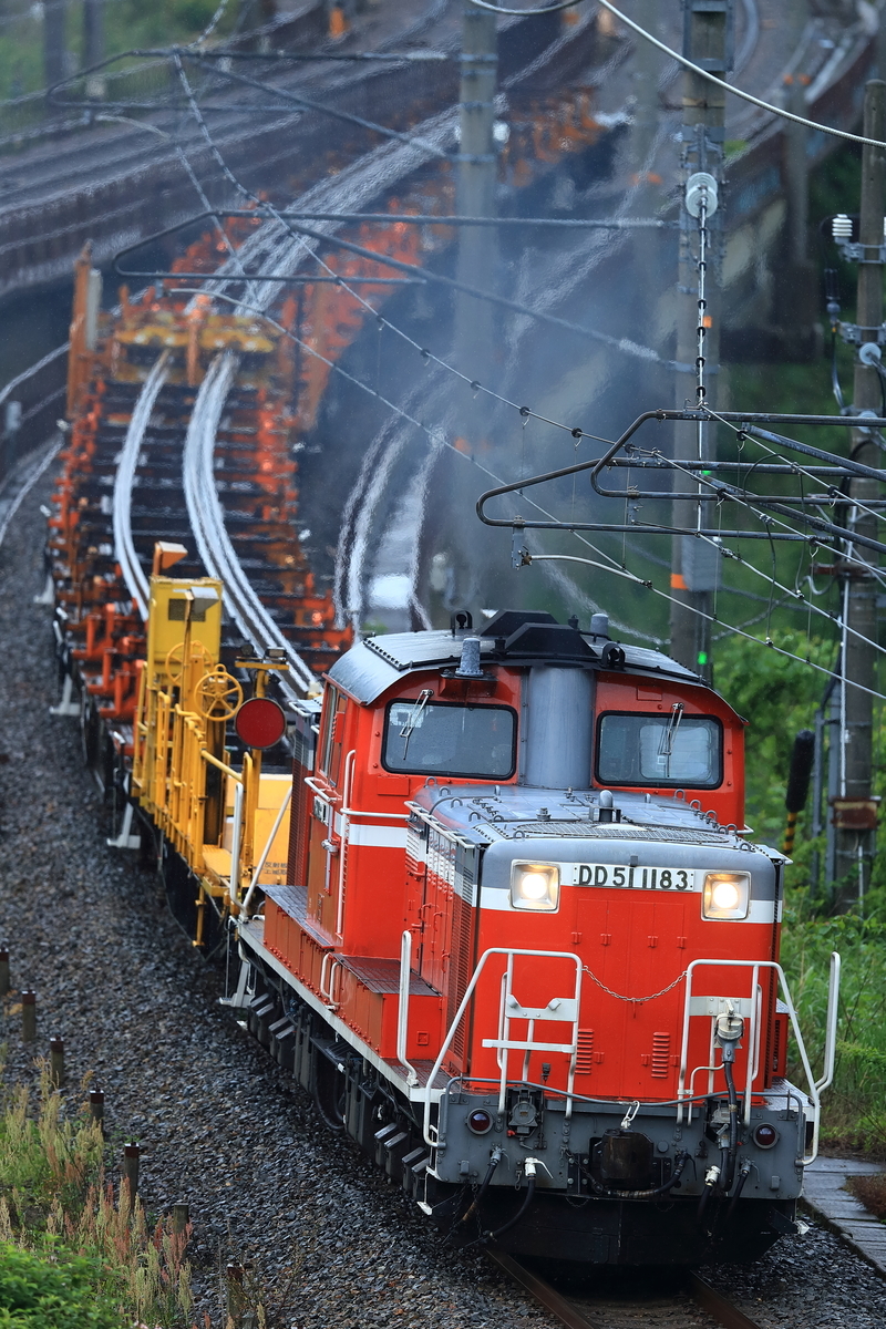 2021/5/16 工9589 DD51 1183+ロンチキ - とりめしの記録庫