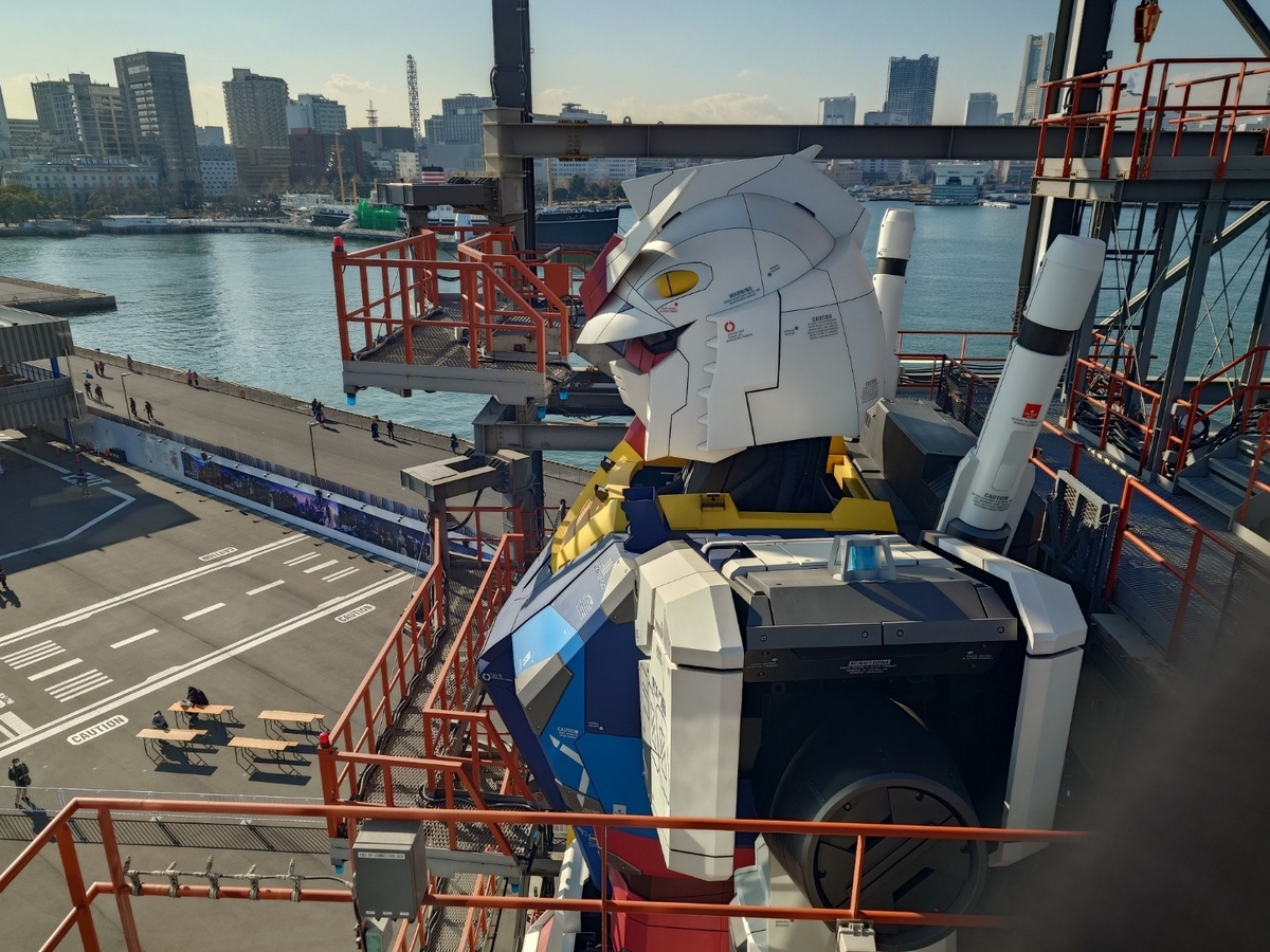 動くガンダムを見てきました【GUNDAM FACTORY YOKOHAMA】 - 五島移住エンジニアの日々