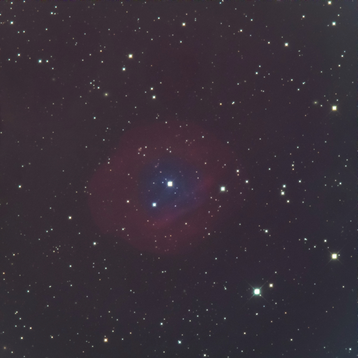 Sh2－313：うみへび座の惑星状星雲 - 星見鶏