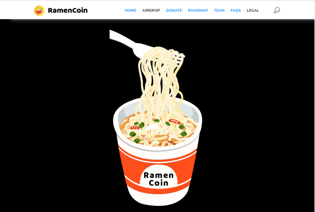 RamenCoin（RAMEN）の簡単エアドロップ（仮想通貨無料配布） - とっと★一生投資