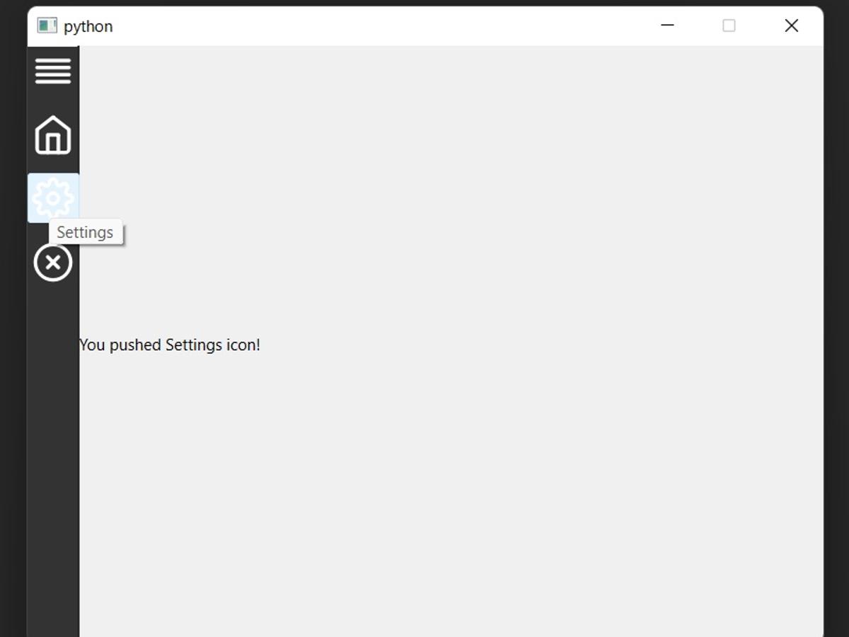 【PyQt6】【サンプル】QToolBar（モダンなツールバーをできるだけ簡潔に実装する） - パソコン関連もろもろ