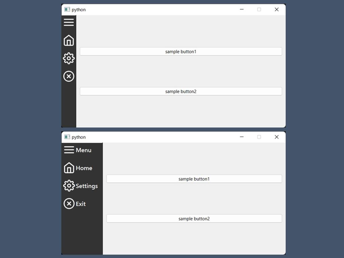 【続】【PyQt6】【サンプル】QToolBar（モダンなツールバーをできるだけ簡潔に実装する） part 2 - パソコン関連もろもろ