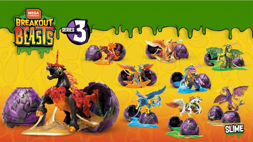 BREAKOUT BEASTS SERIES 2 by MEGA CONSTRUX ブレイクアウトビースト - トイ戦記