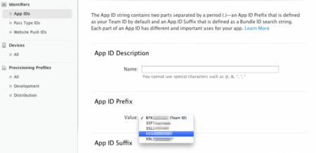 複数の App ID Prefixとキーチェーンについて - Toyship.org