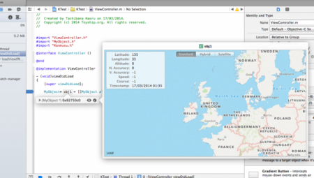 Xcode の Quick Look で艦娘をデバッグする - Toyship.org