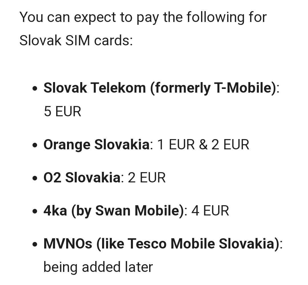 スロバキアで絶対に買ってはいけないSIMカード【4ka】 - トラリブ Travel Blog