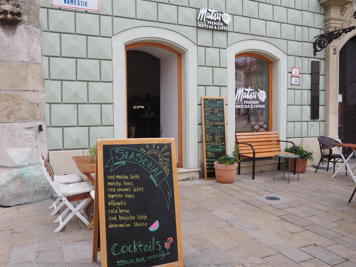 【Matsu premium tea & coffee】ブラチスラバで日本の抹茶を味わえるカフェ - トラリブ Travel Blog