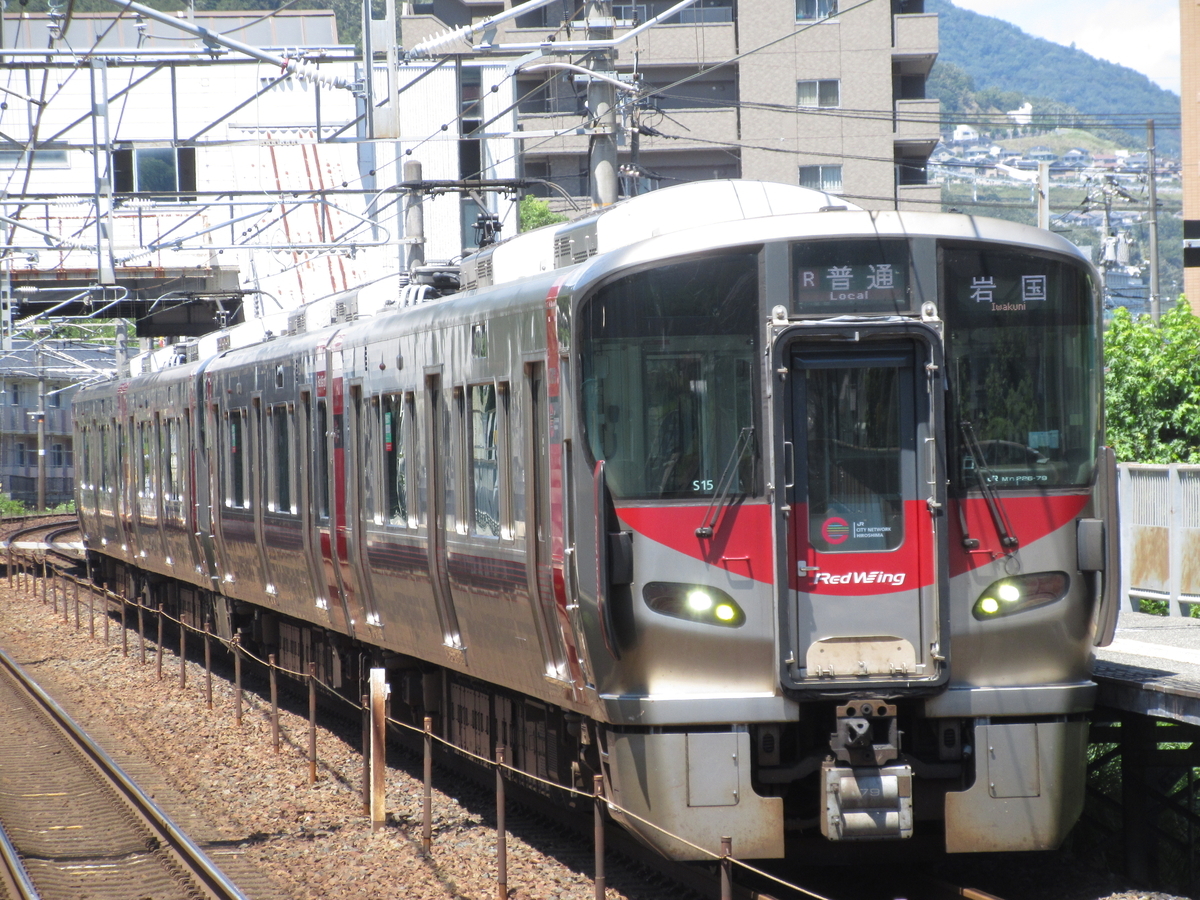 7/30 115系D-08編成+D23編成 幡生入場回送 - さんはちの鉄ブログ