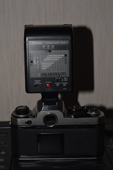 機材紹介：Nikon SPEEDLIGHT SB-20 (その2) - リトルニコ爺の手記