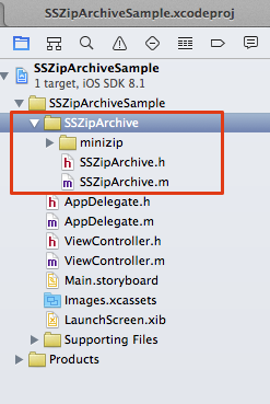 SSZipArchiveでパスワード付きzipファイルを扱う - プログラミングと音楽とアニメとiPhoneとiPadとMacとAndroidとLogicとギターとテニスと車
