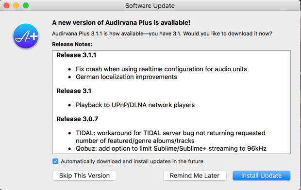 Audirvana Plusのアップデート時にread-only volumeと言われUpdate Errorが起きる際の対応 - 文系プログラマによるTIPSブログ