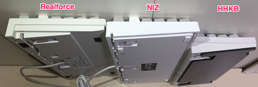 REALFORCE R2 TKL・HHKB Pro2 TypeS・NIZ 2019 Waterproof Seriesを使ってみた - 文系 ...