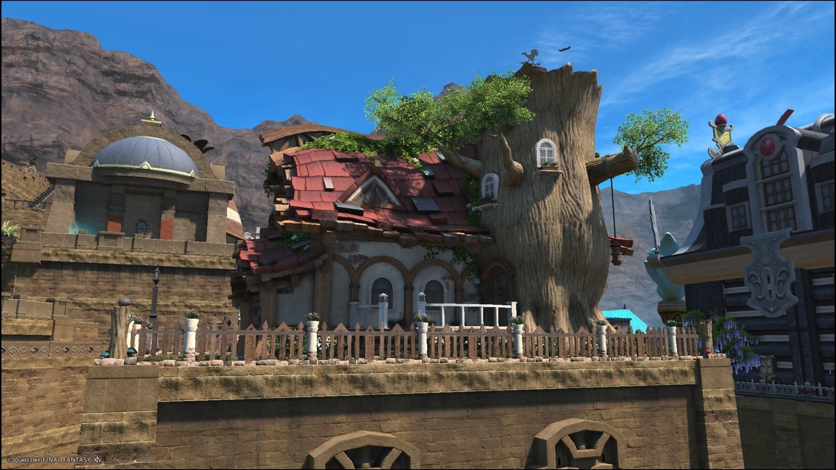 FF14 【黄金】「カントリーハウス」外観と素材一覧（製作原価） - ファミ蔵通信トロフィー部