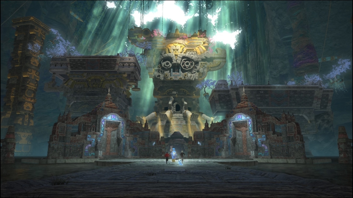 FF14 【黄金】宝の地図G17の場所：宝物庫セノーテ・ジャジャグラル - ファミ蔵通信トロフィー部