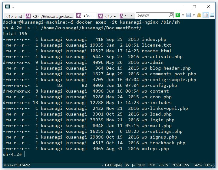 Windows 10 HomeのKUSANAGI Runs on DockerでWordmoveの結末は（後編） - ts0818のブログ