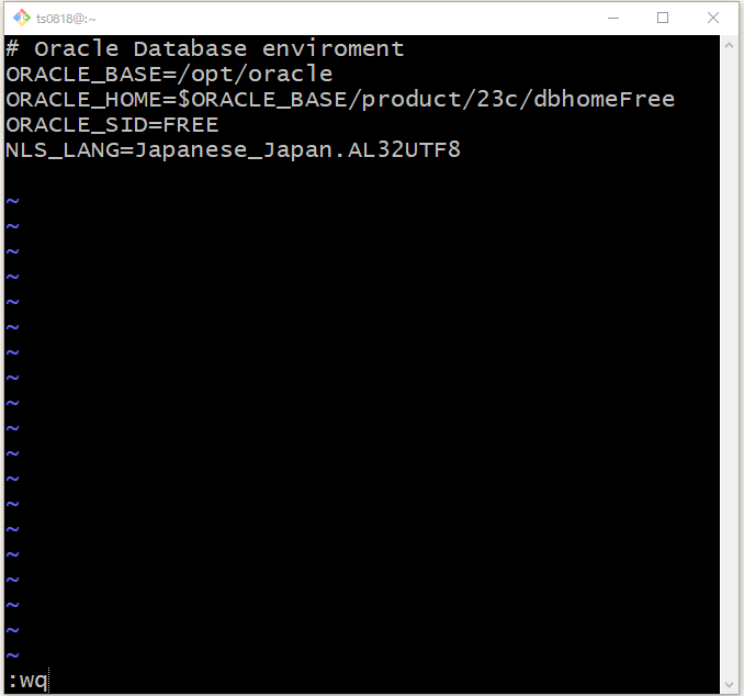 WSL 2にOracle Linux 8.7、Oracle Database 23c（Free-Developer Release）をインストール - ts0818のブログ