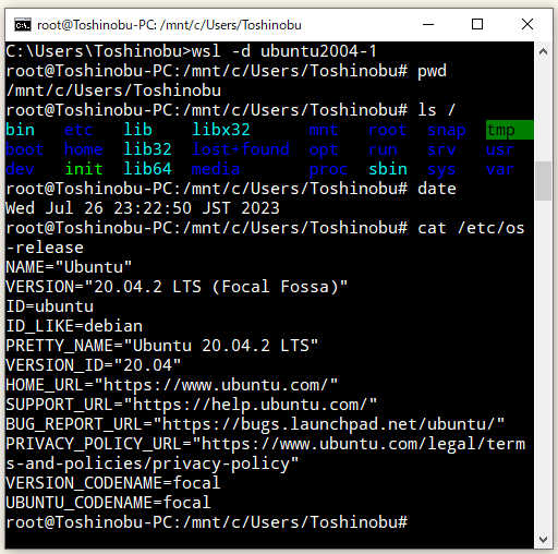 WSL 2（Windows SubSystem for Linux 2）で複数distributionの同時稼働が可能になってた - ts0818のブログ