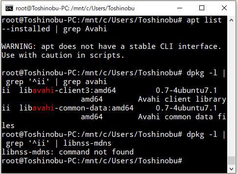 Avahiを導入すれば、WSL 2（Windows SubSystem for Linux 2）でhostnameで接続できるらしい - ts0818のブログ