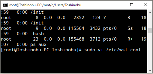 WSL 2（Windows Subsystem for Linux 2）がsystemdに対応されてるのでCentOSを使う - ts0818のブログ