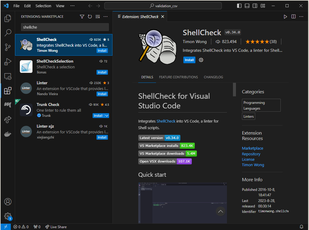 ShellScriptのコーディングでもLinterとか利用したい - ts0818のブログ