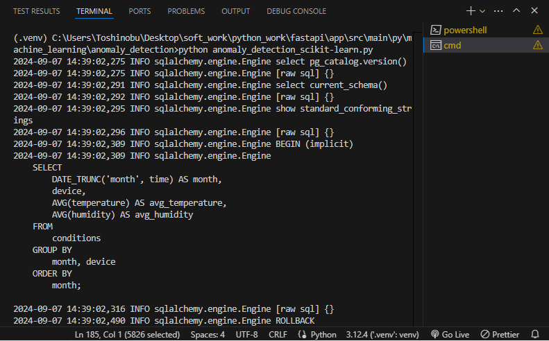 Pythonで多変量時系列データの異常検知を実装してみる - ts0818のブログ