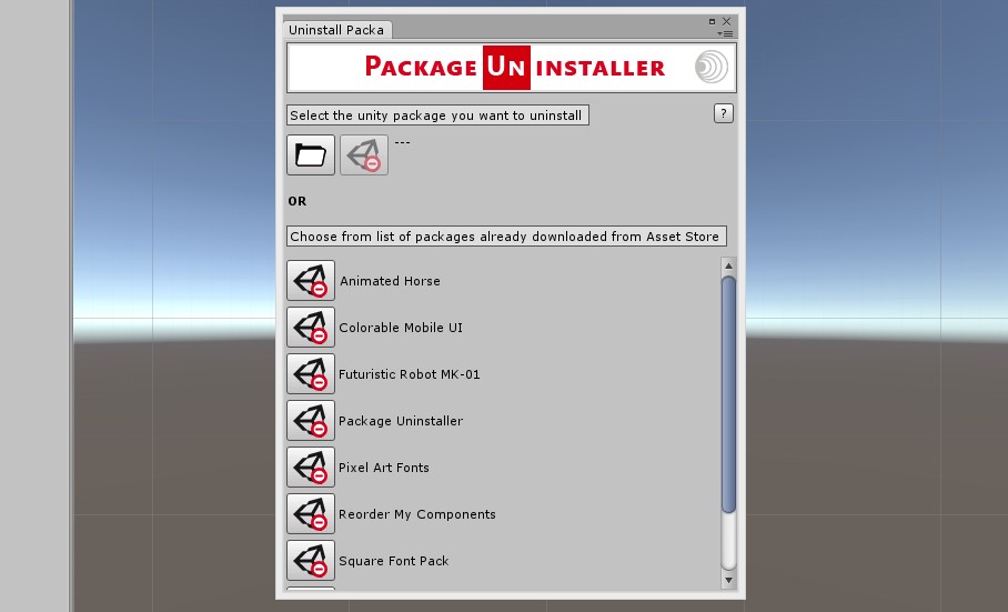 【Unity】AssetStoreからインポートしたアセットをプロジェクトからアンインストールする「 Package Uninstaller」 - テラシュールブログ