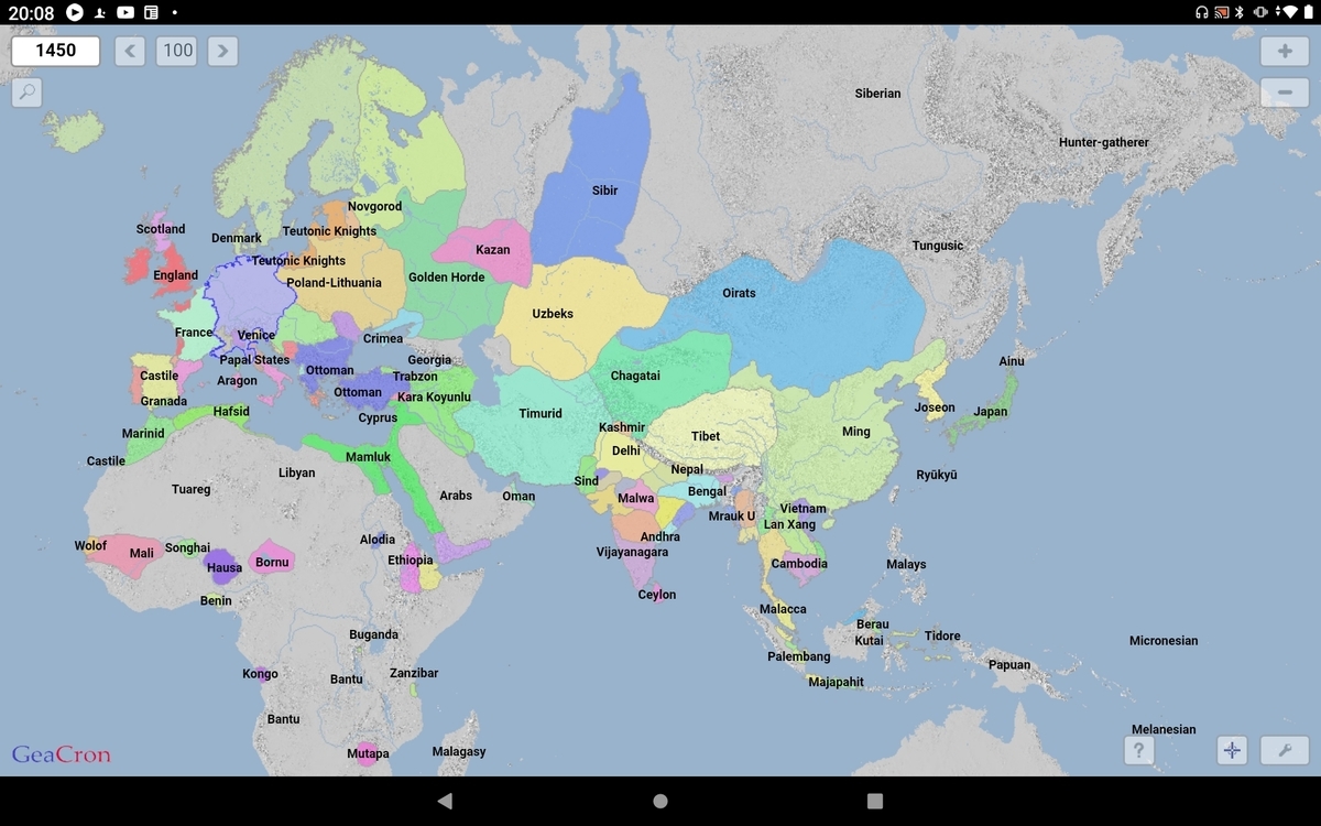 GeaCron History Maps - つみかさね