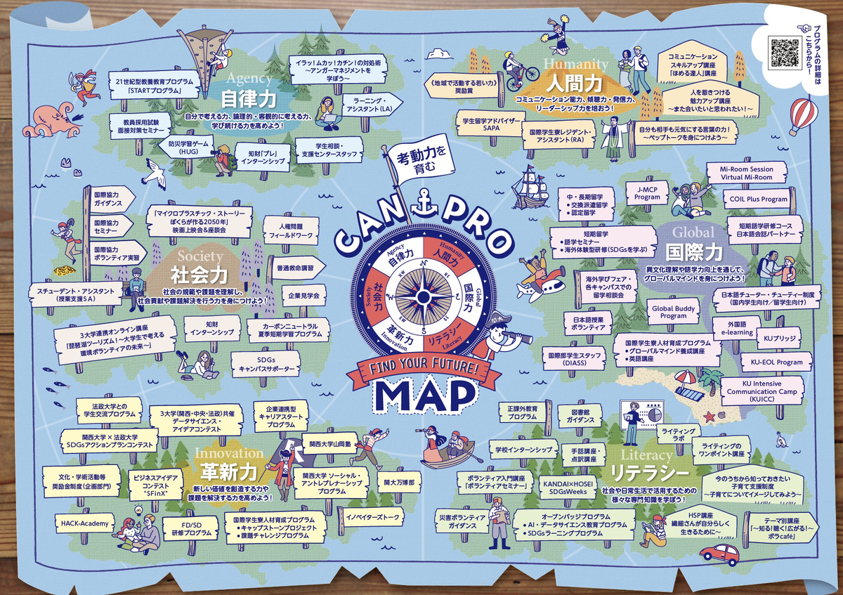 関大「CAN⚓PRO MAP」公開のお知らせ - 人生考路