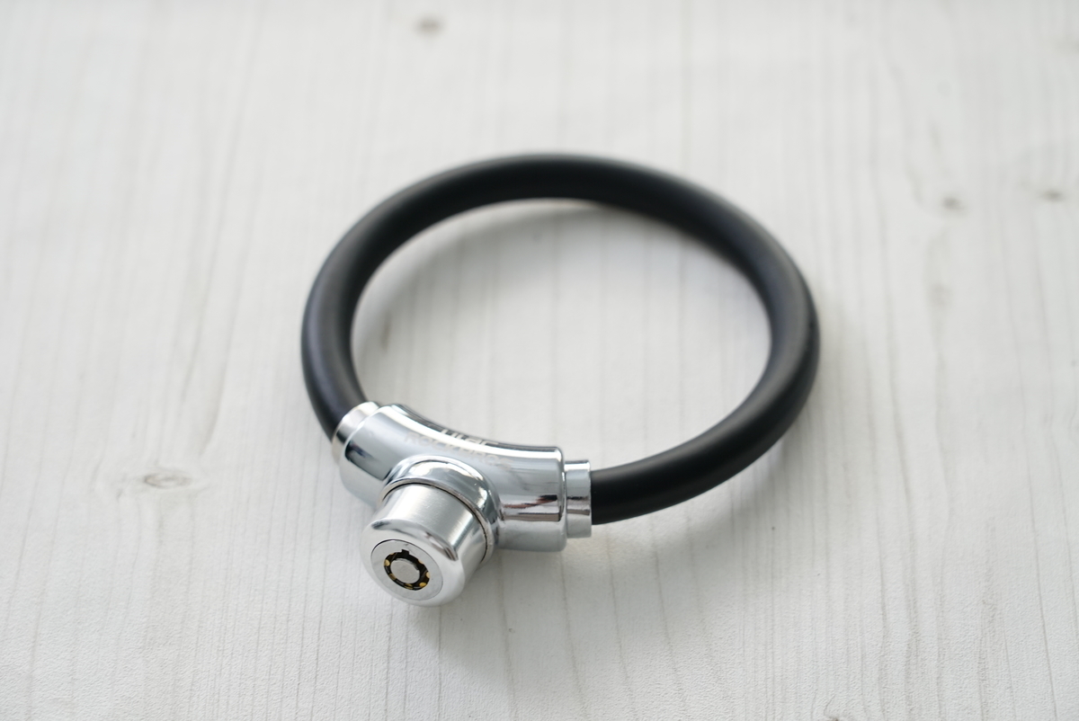 ULAC リングロック「THE MOOD」 Fixie Cable Lockを格付してみた - Bicycle Security Lab