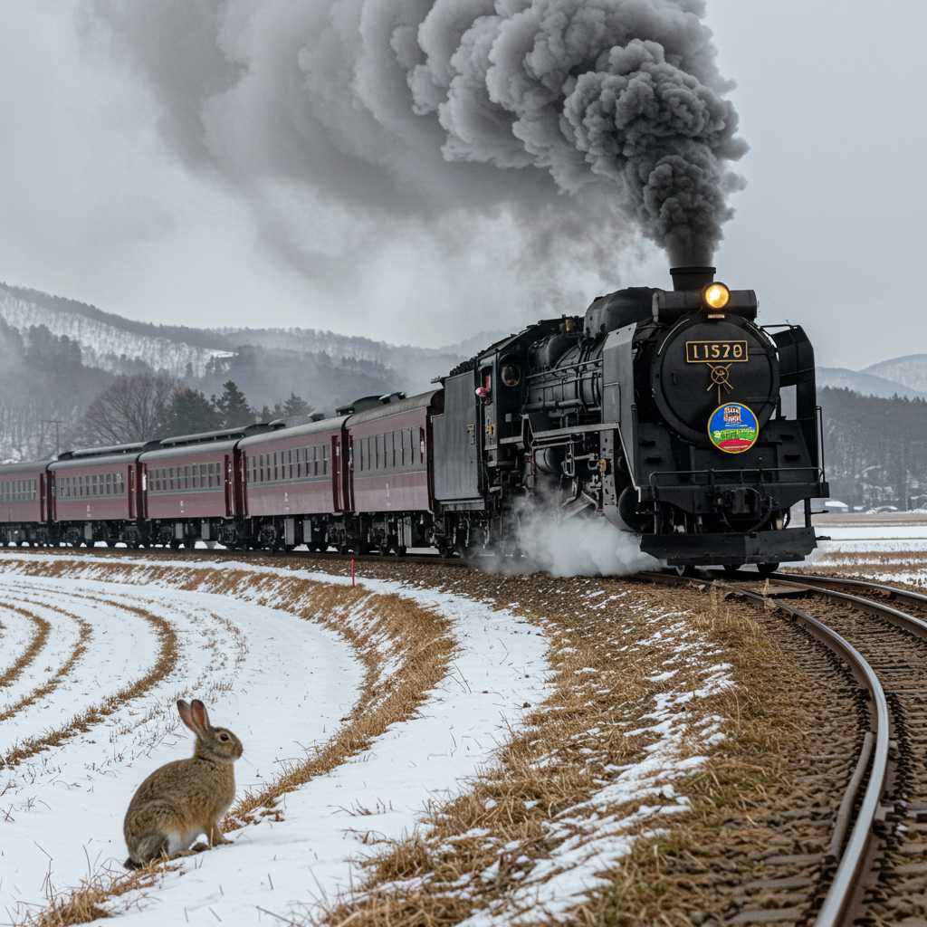 AI画像の作り方 D51蒸気機関車 SL 汽車＜プロンプト＞ - AI画像 フリー写真,ai画像（フリー素材,フリー画像）