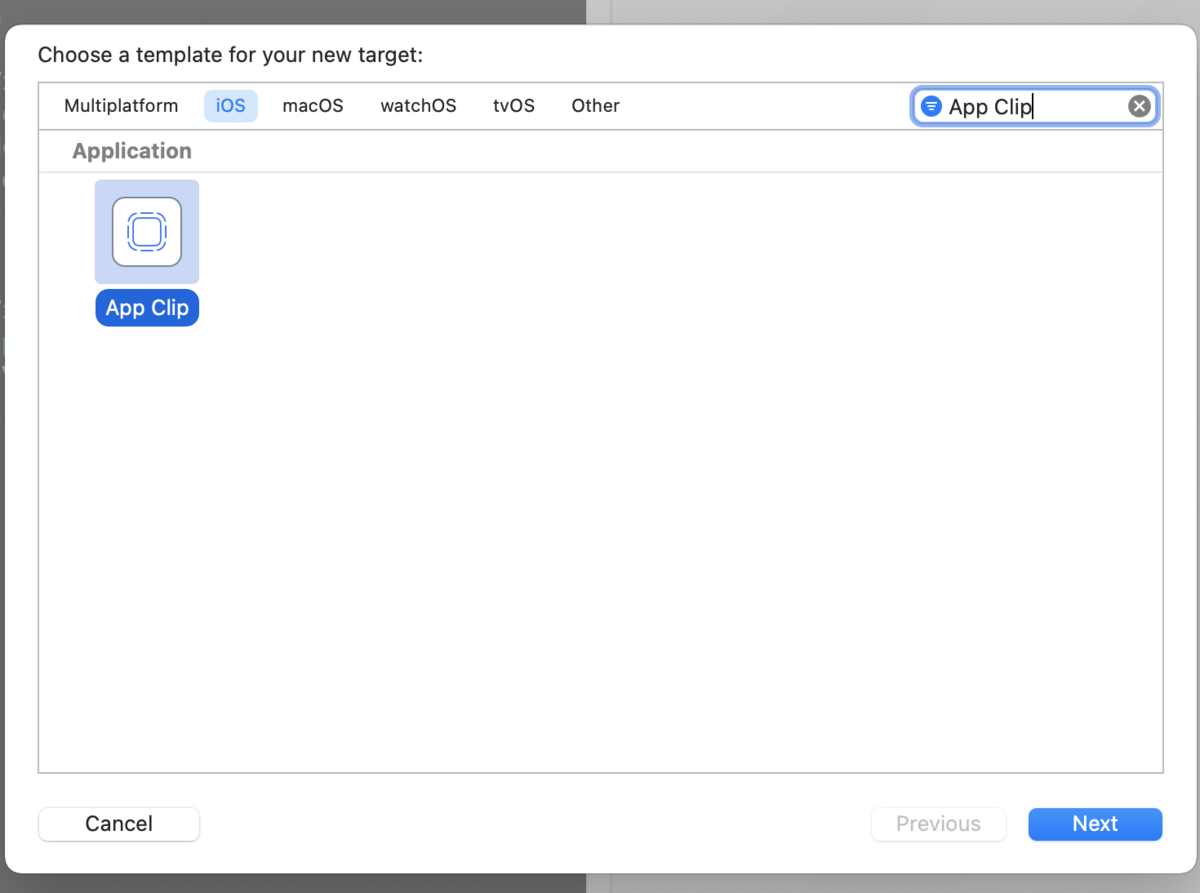 【AppClips】AppClipをプロジェクトに導入する。そして実機(ローカル)でテストする。 - tukuyo's blog