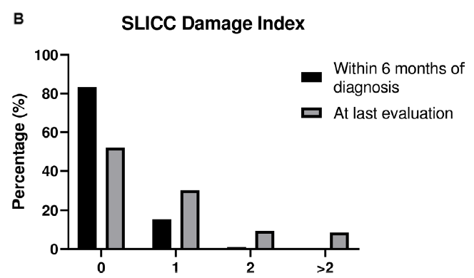 軽症のSLEはどれくらい重症化するか？ - リウマチ膠原病徒然日記
