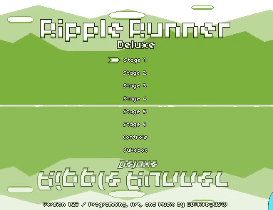 Ripple Runner チップチューンミュージックのリズムゲーム - つねこふぃーるど(海外のフリーゲームメインのブログ)