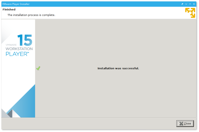 【Linux】VMwarePlayerのインストール - turtlechanのブログ