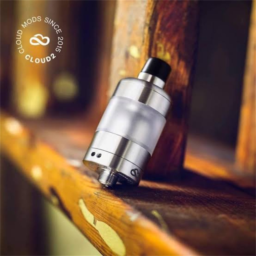 cloud mods CLOUD 2 RTA レビュー - hobby room twelve vapes