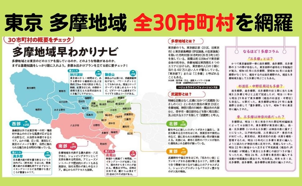 多摩散策に強い味方登場!地球の歩き方「東京多摩地区」 丘の街・多摩さんぽ〜tama Sampo「耳をすませば」「あらいぐまラスカル」ジブリ