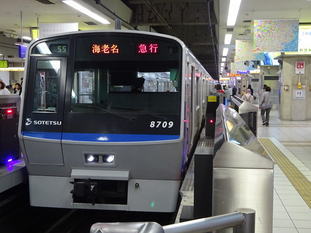 8000系初のYNB化！相鉄8709F - ちょび鉄ブログ
