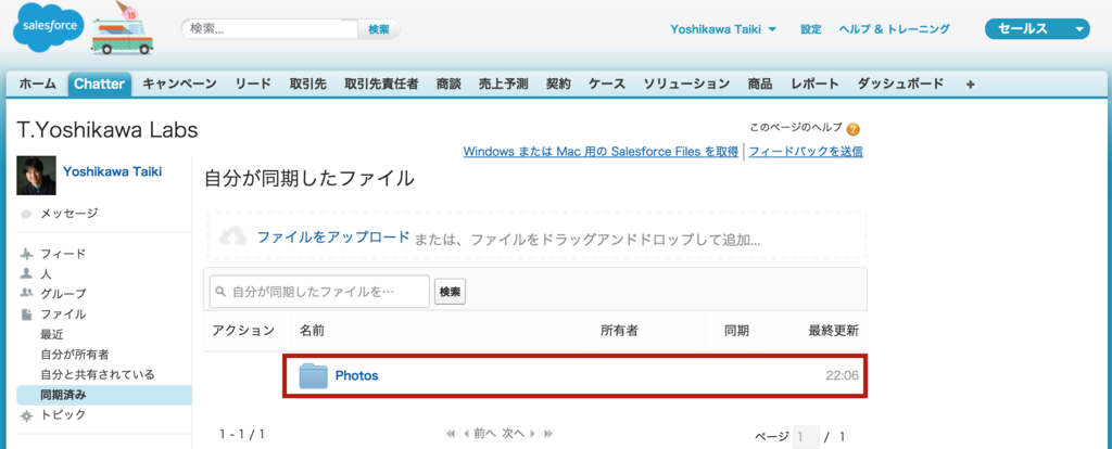 SFDC：Chatterファイルのフォルダ管理 - tyoshikawa1106のブログ