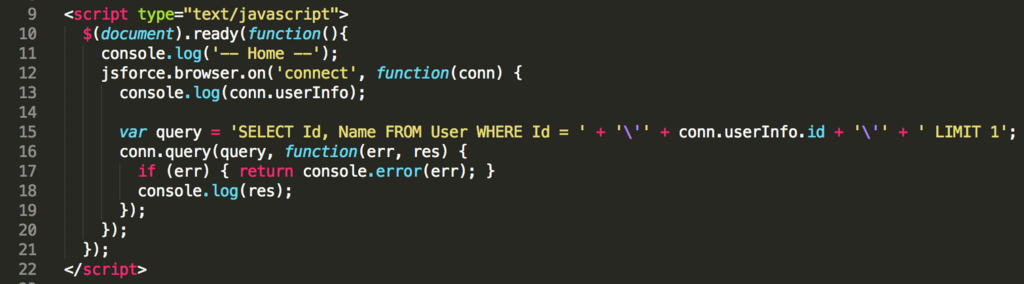 SFDC：JSforceでSalesforce接続時にログインユーザの情報を取得する方法 - tyoshikawa1106のブログ