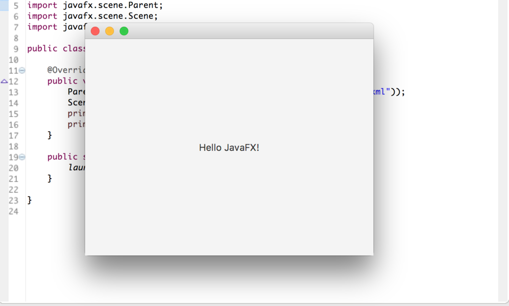 JavaFXのHello Worldを試してみました - tyoshikawa1106のブログ