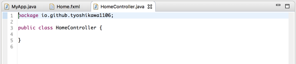 JavaFXのHello Worldを試してみました - tyoshikawa1106のブログ