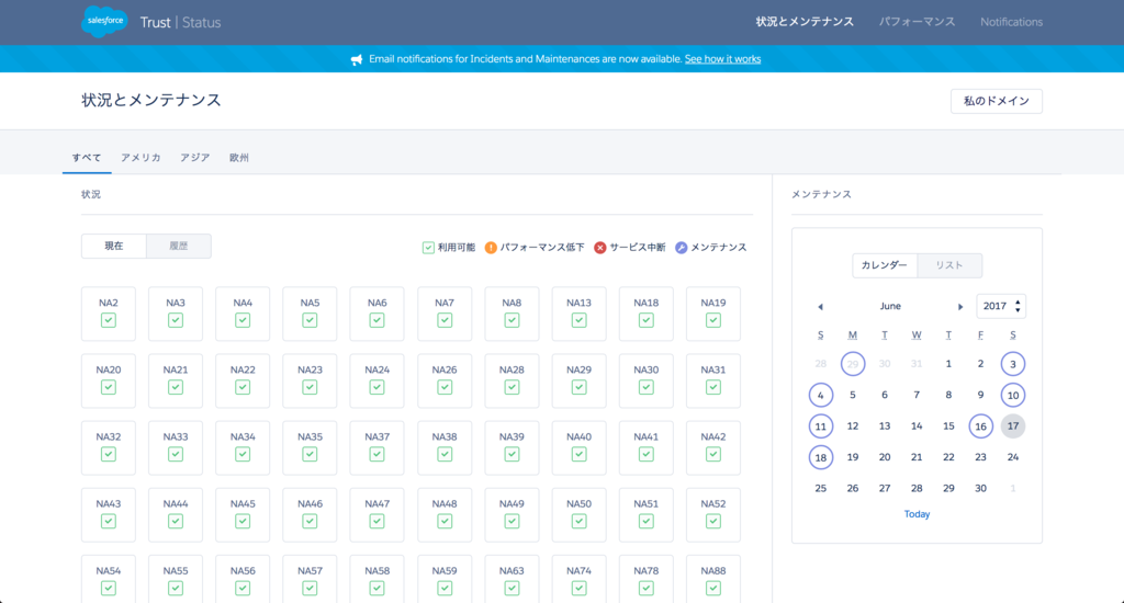 SFDC：Trust Notificationを試してみました - tyoshikawa1106のブログ