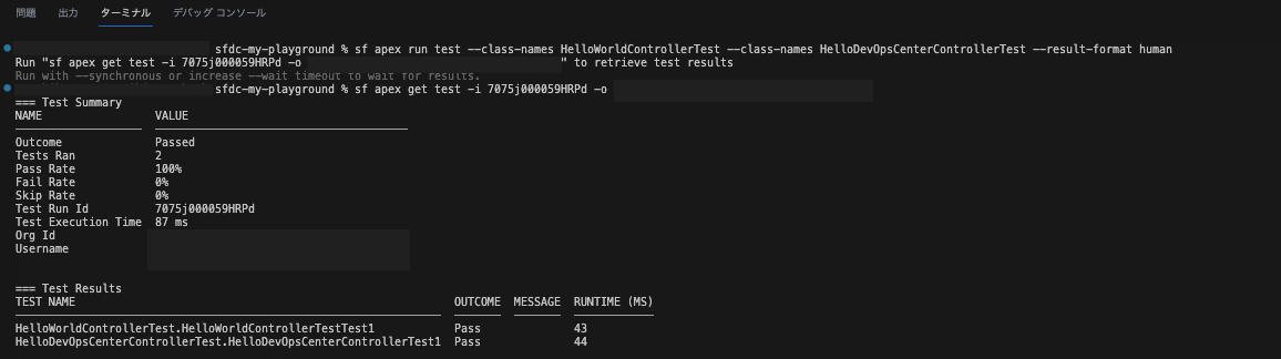 SFDC：Salesforce CLI コマンドを試してみました - Part 2 - tyoshikawa1106のブログ