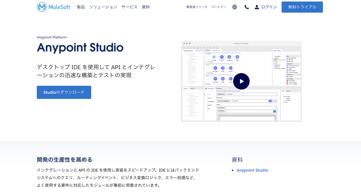 SFDC：Anypoint Studioを試してみました - tyoshikawa1106のブログ