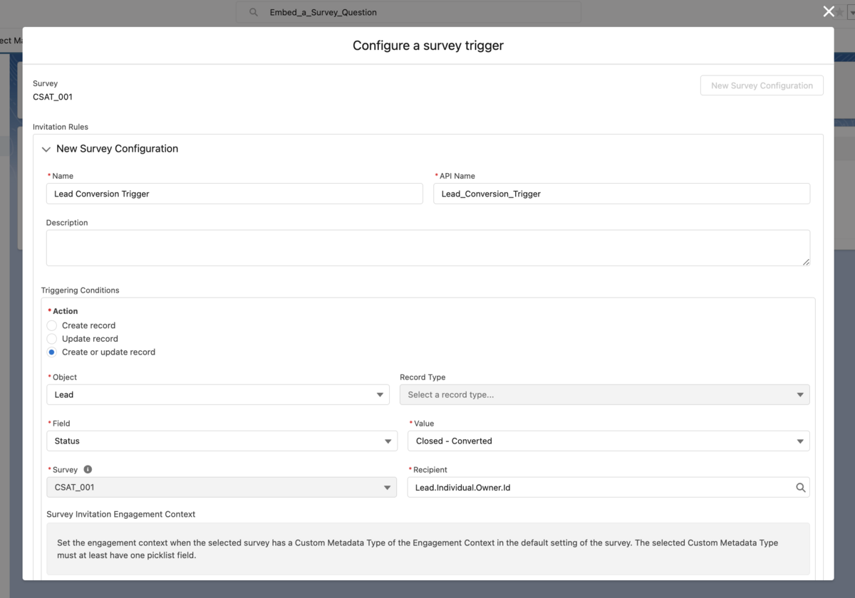 SFDC：Salesforce SurveyのCustomer Lifecycle Mapを試してみました - tyoshikawa1106のブログ