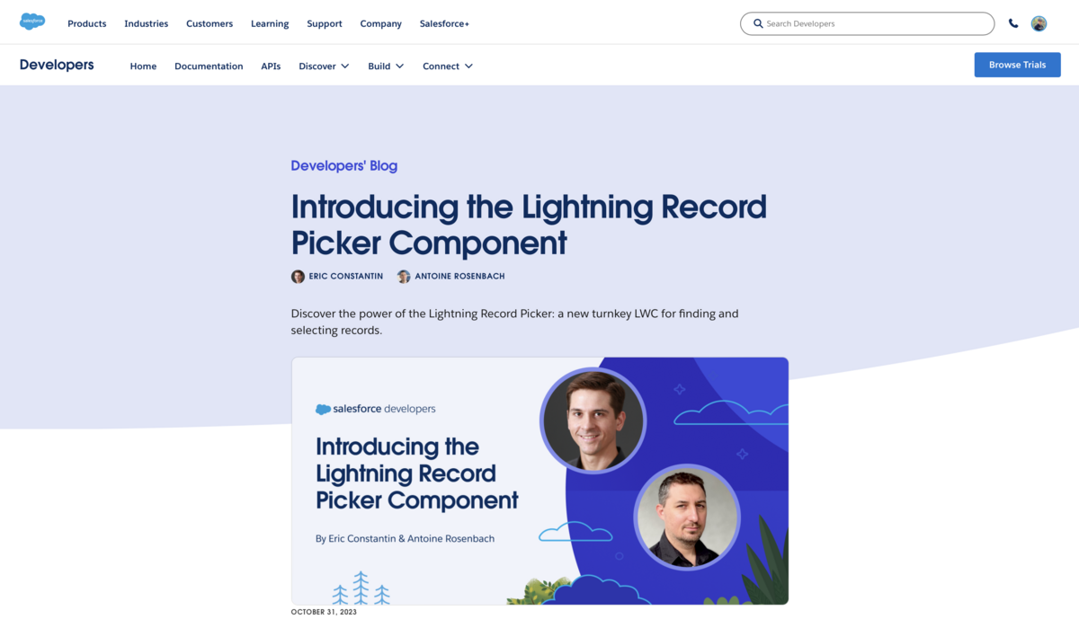 SFDC：Lightning Record Picker Componentを試してみました - tyoshikawa1106のブログ