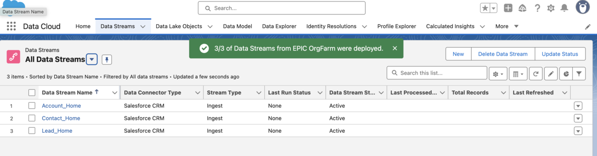 SFDC：Data Cloudを試してみました - Part 1 - tyoshikawa1106のブログ