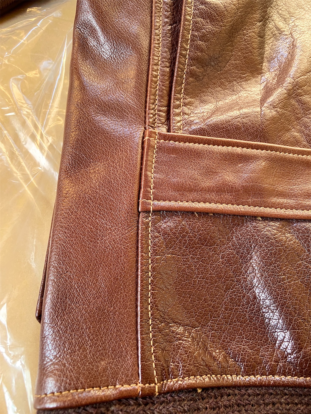 コリンボ 「M-422」 アビエータージャケット - FADED BLUE